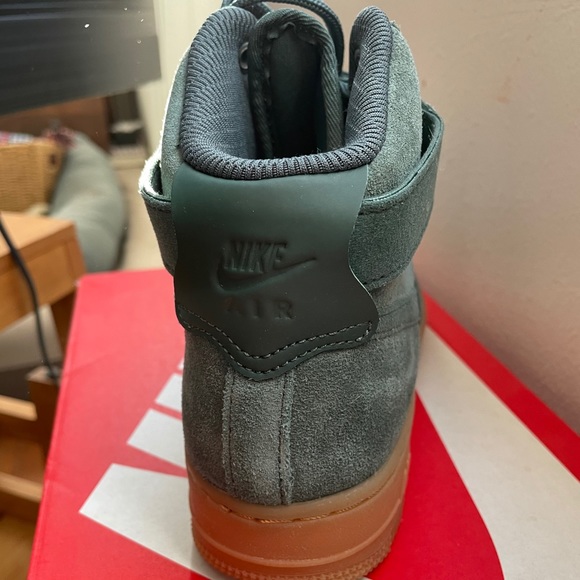 Shoes | Nike Air Force 1 Hi Se In Dark Green | Poshmark